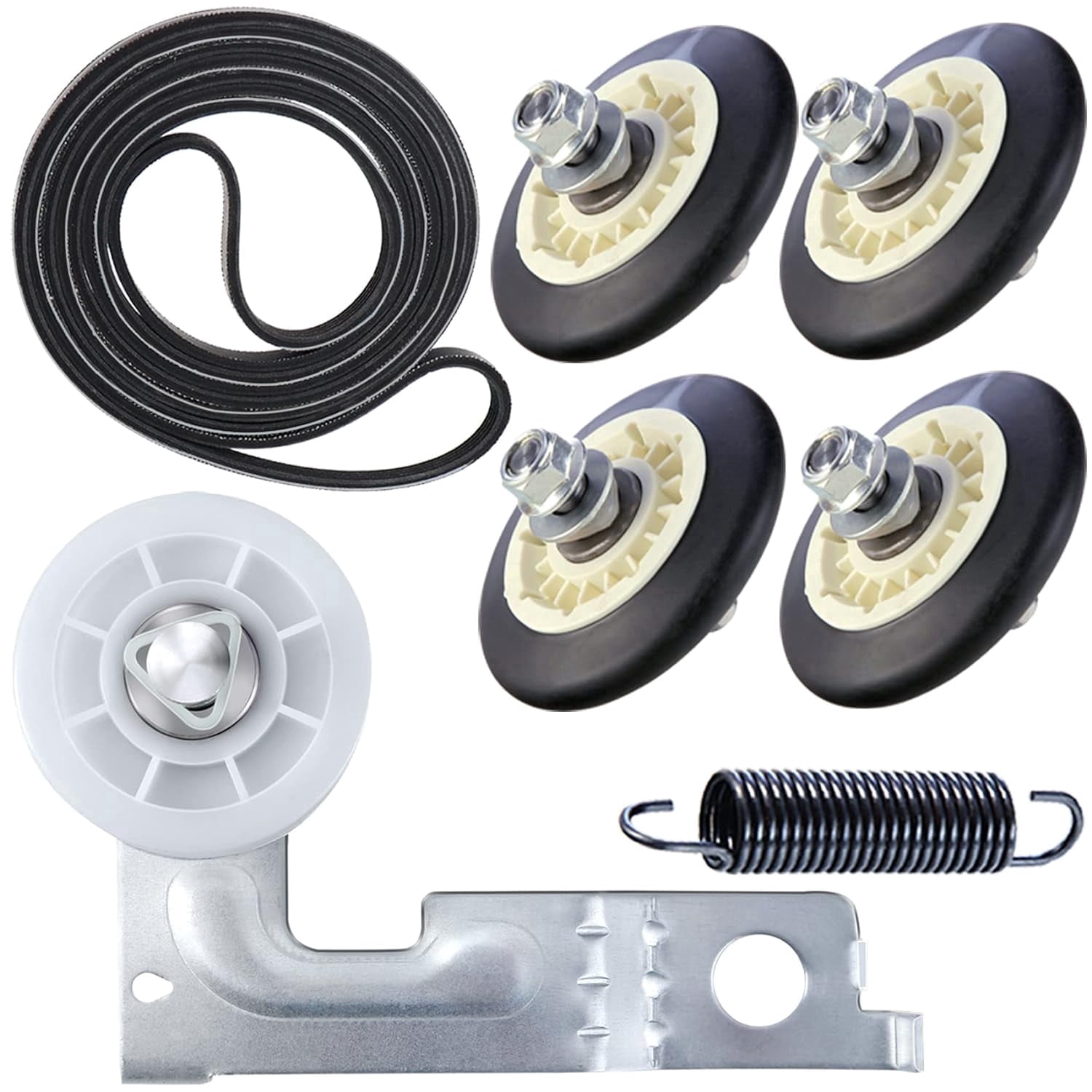 Upgraded Dryer Repair Kit Dryer Roller Kit for LG Kenmore Dryers ...