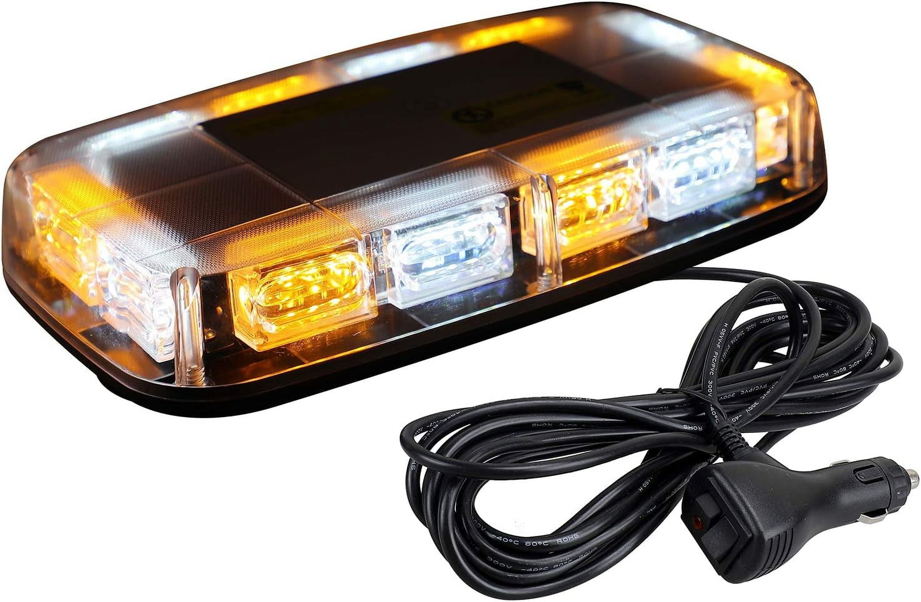 [Upgraded 5] 48LED Roof Top Strobe Lights, High Visibility Emergency ...