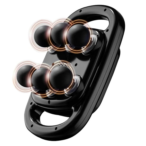 Upgraded 6 Head Massage Gun Set, Deep Tissue Percussion Massager with 9 ...