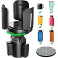 Upgraded 64oz Large Cup Holder Expander with Coaster for Car ...