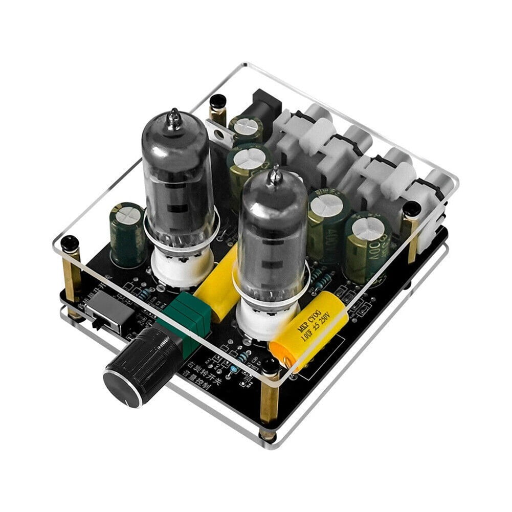 Upgraded 6K4 Tube Preamplifier Amplifier HiFi Tube Preamp Audio Sounds Amp Board - Walmart.com