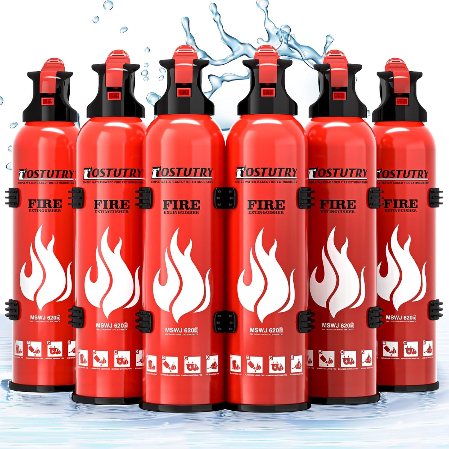 Upgraded 8-IN-1 Fire Extinguisher for Home Vehicle Car Kitchen Boat ...