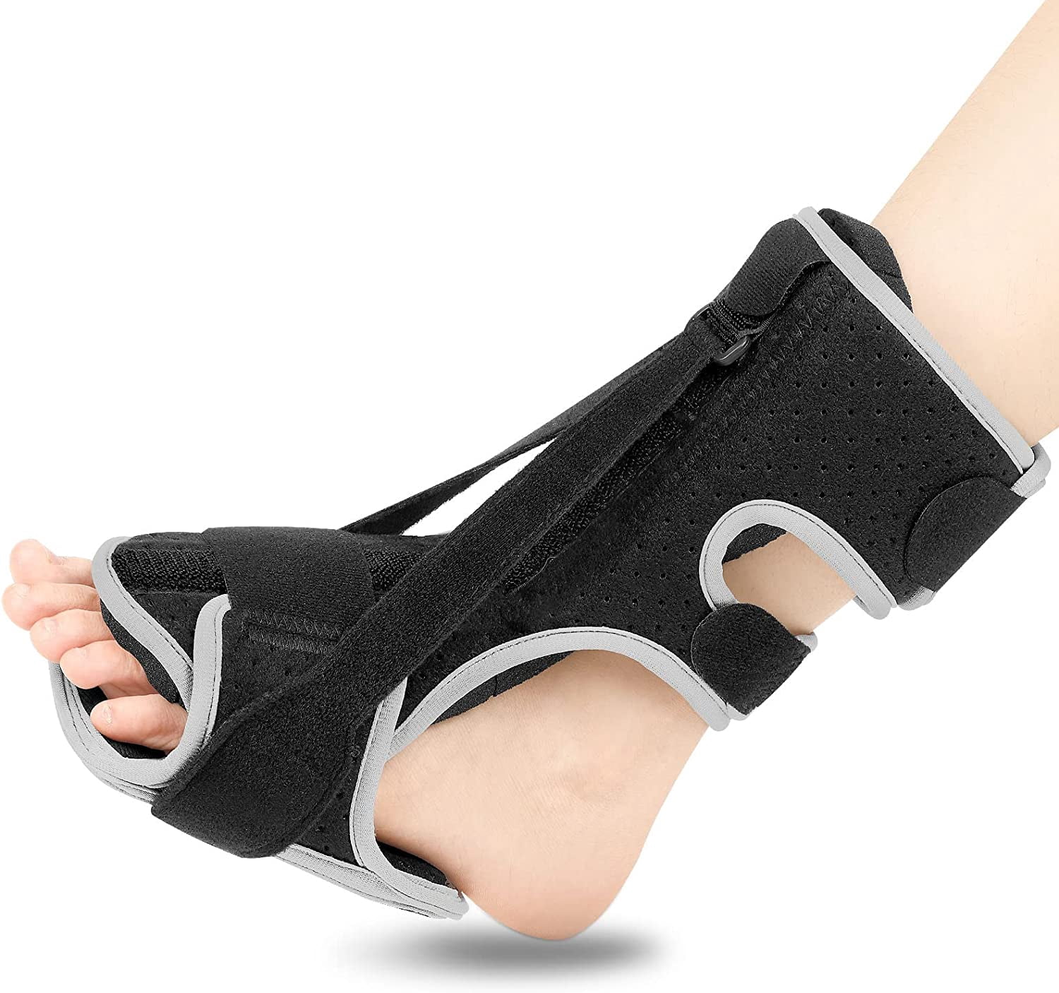 Upgraded Adjustable Plantar Night Splint for Women & Men, Relief Brace ...
