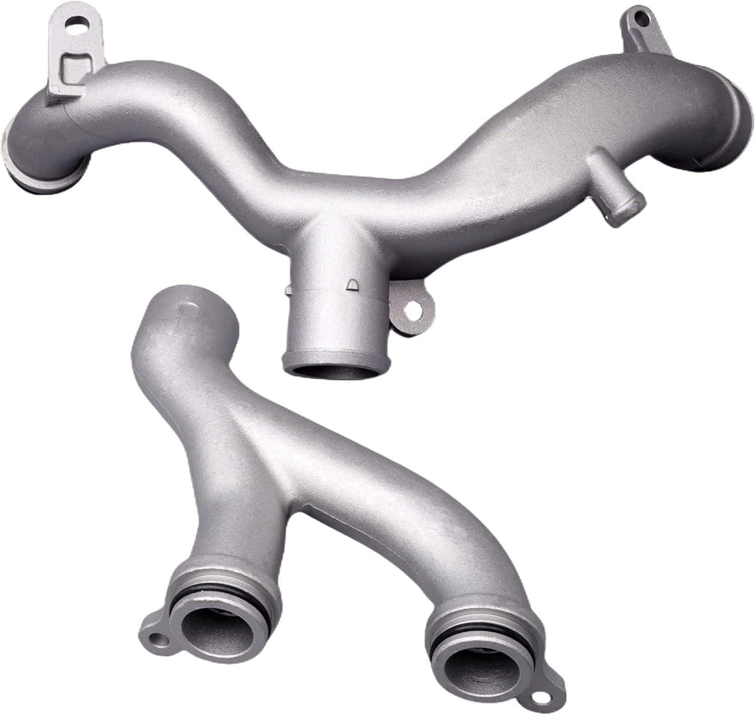 Upgraded Aluminum Coolant Water Outlet Pipes Water Pump Thermostat Top ...