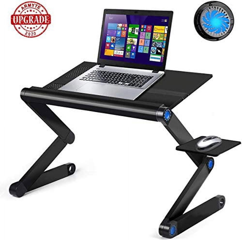 Adjustable Laptop Stand, (2019 Ultra-Large, Upgraded Sturdier) Foldable ...