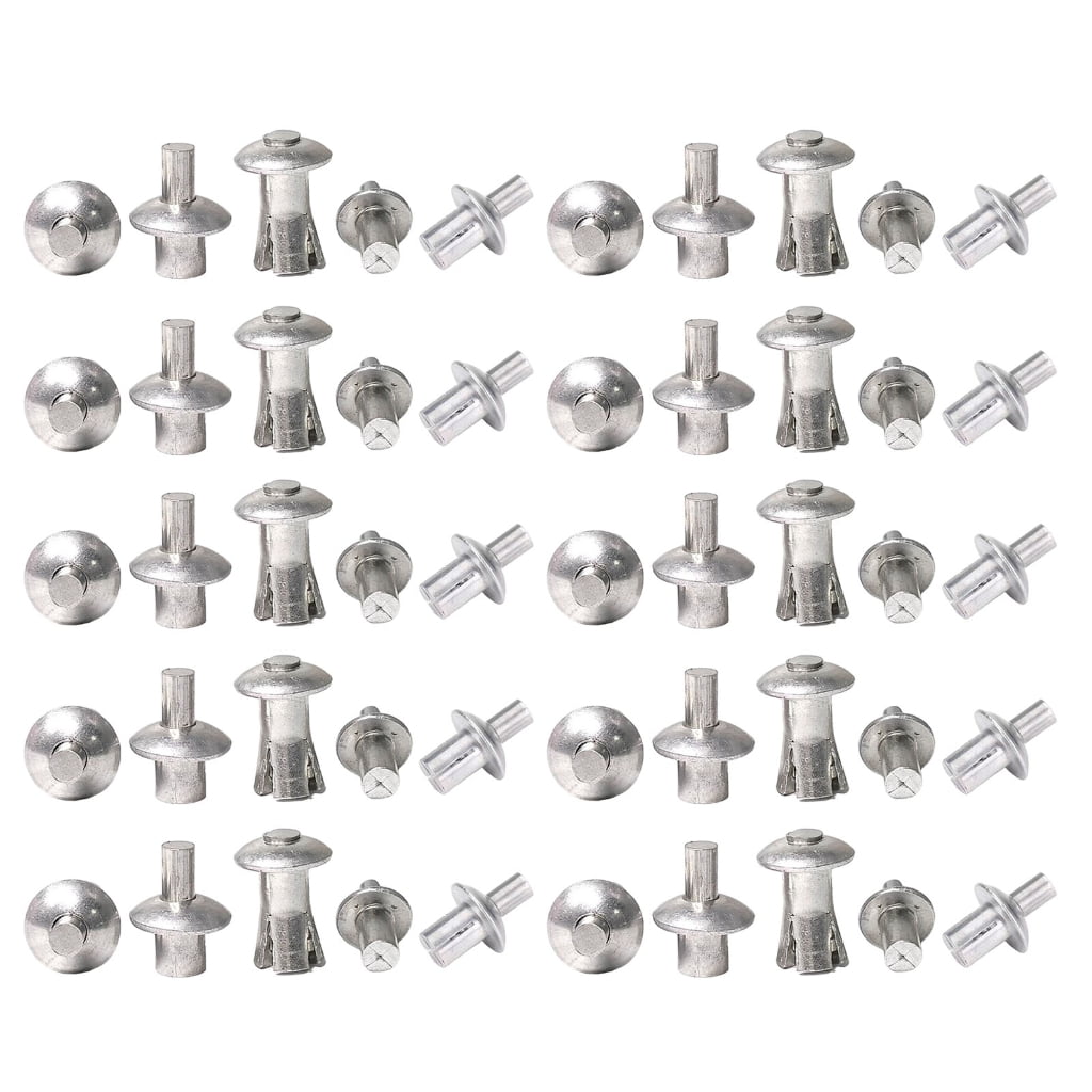 Upgraded Aluminum Rivets Easy to Use Expansion Rivets for General ...