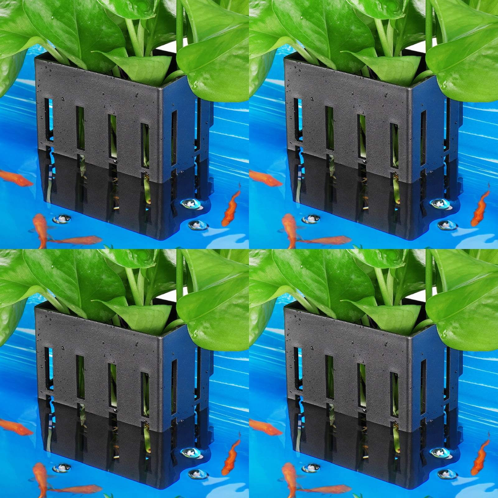Upgraded Aquarium Plant Holder with Hooks and Suction Cups for Fish ...