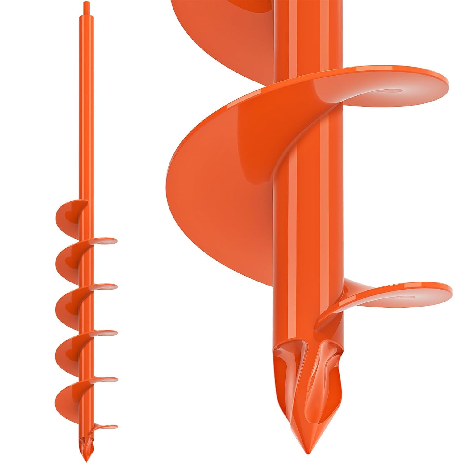 Upgraded Auger Drill Bit for Planting 4 X 32 Inch Garden Spiral Post ...