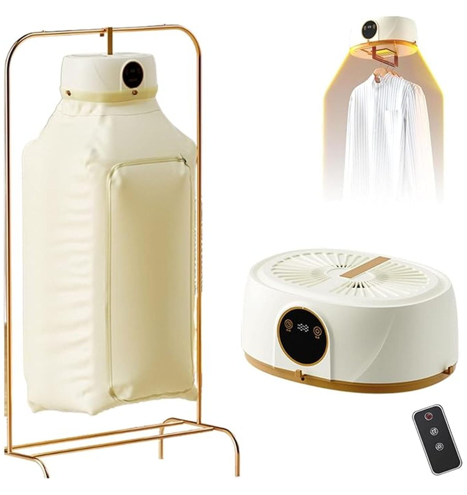 Upgraded Automatic Ironing Machine, Portable Clothes Dryer for Home Use ...