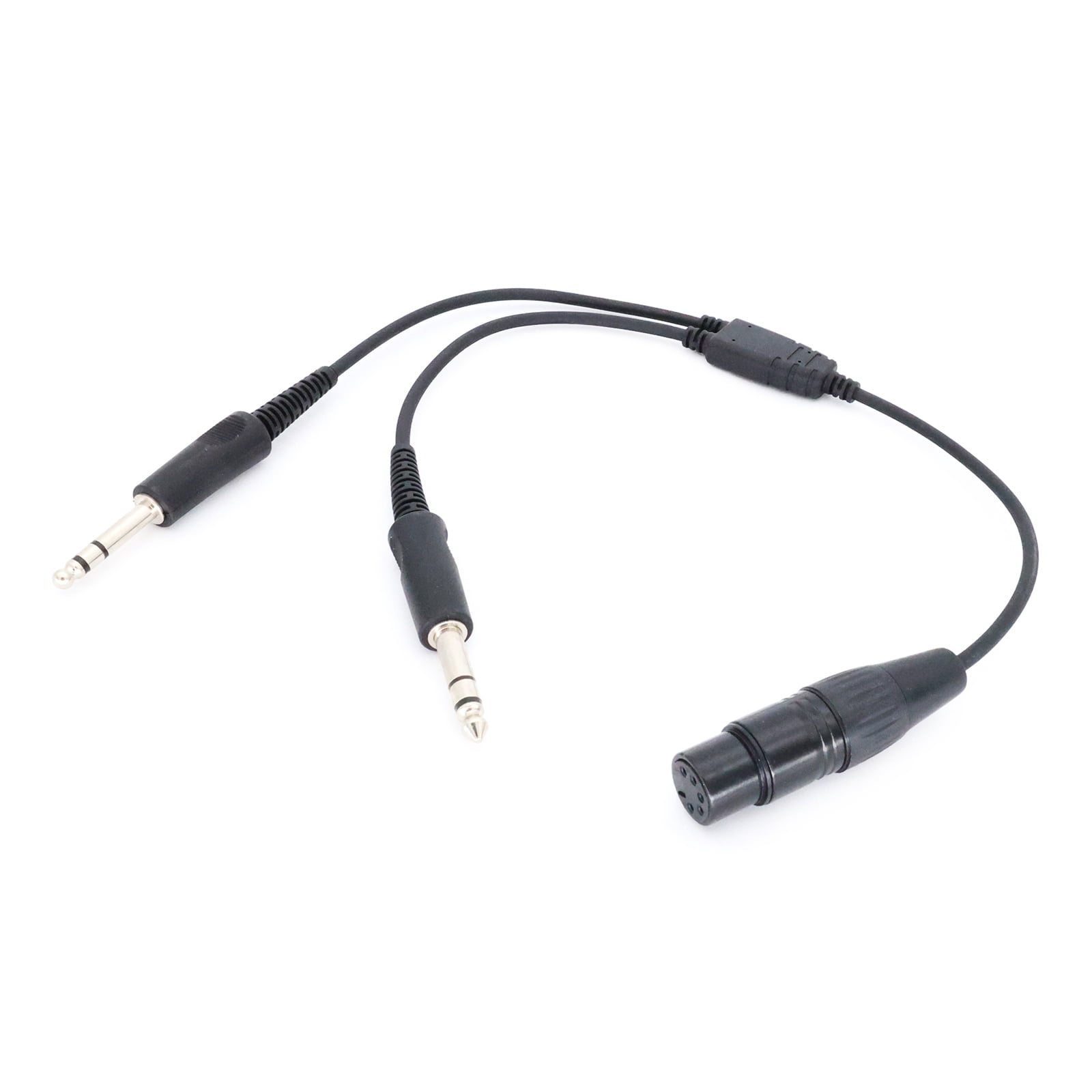 Upgraded Aviation Headset Adapter Cable to XLRs Aviation Headphone ...