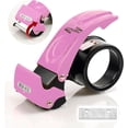 【Upgraded】 Blade Safety Pink Cover 2 Inch Professional Packing Tape ...