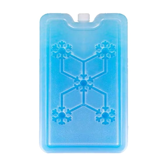Upgraded Blue Ice Pack Plate, No Water Needed Reusable Ice Box, Long ...