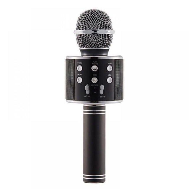Upgraded Bluetooth Wireless Microphone, Portable Rechargeable Karaoke ...