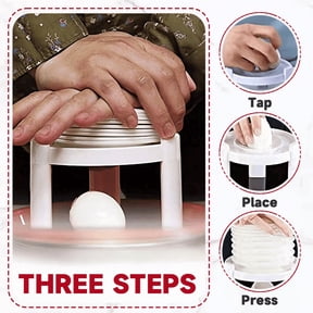 Eggstractor - Egg Peeler Boiled Shell Peeling Plastic Dishwasher Safe ...