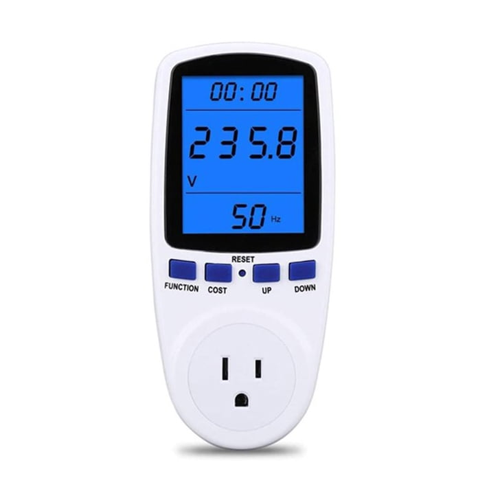 Upgraded Brighter LCD Display Night Vision Power Meter Plug, Power ...