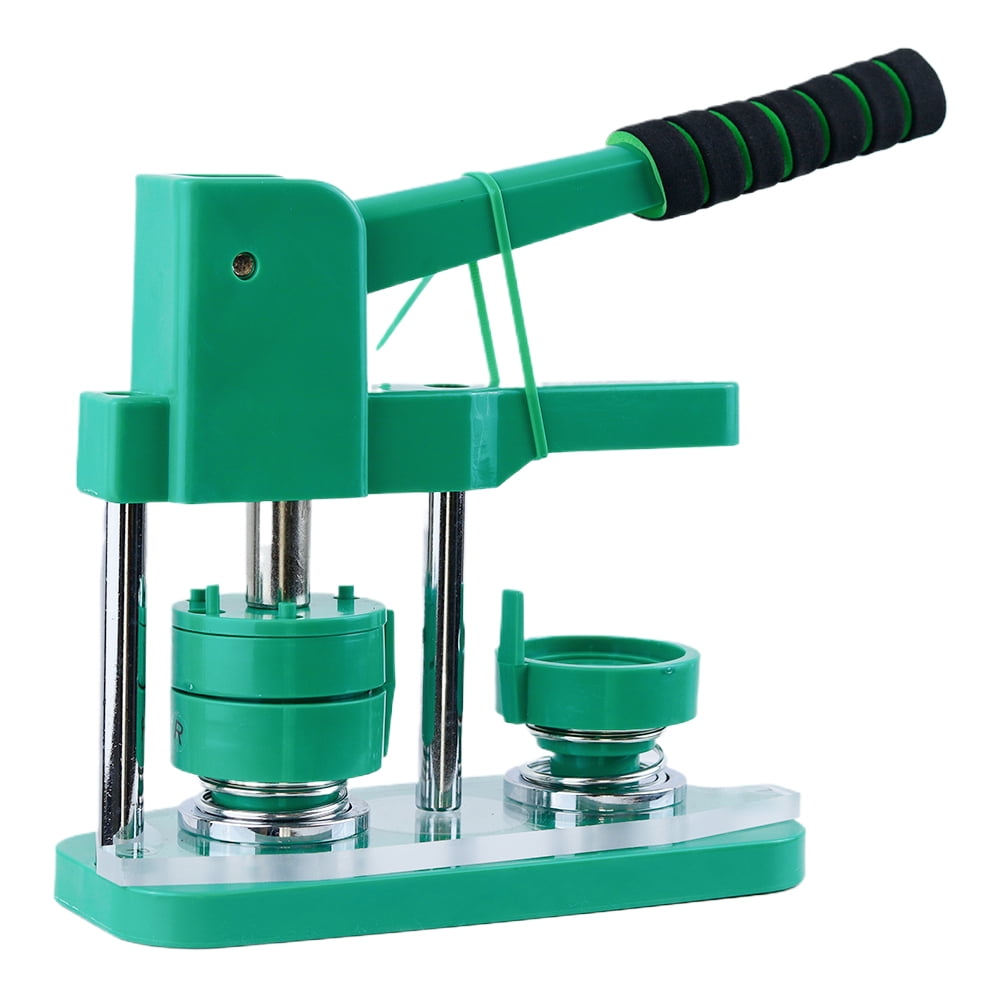 Upgraded Button Maker Machine with Absorbable Mold DIY Round Pin Maker ...