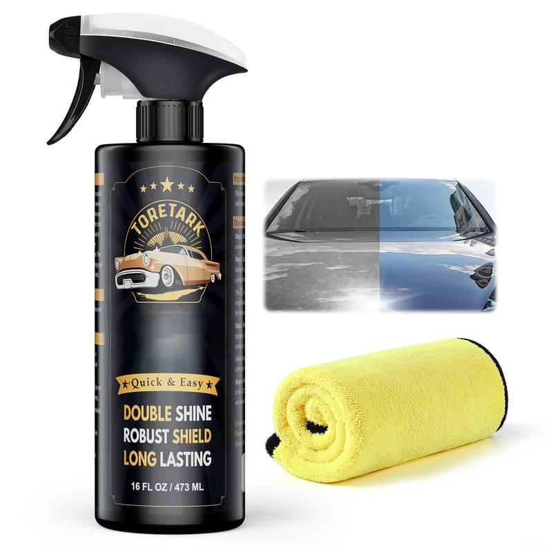 Upgraded Car Graphene 3-in-1 Spray: Waterless Car Wash - High Cleaning ...