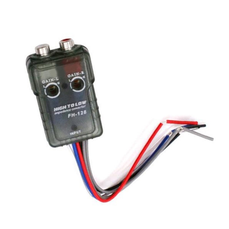 Upgraded Car Stereo Speak Signal Hi-Low Converter for Auto Amp ...