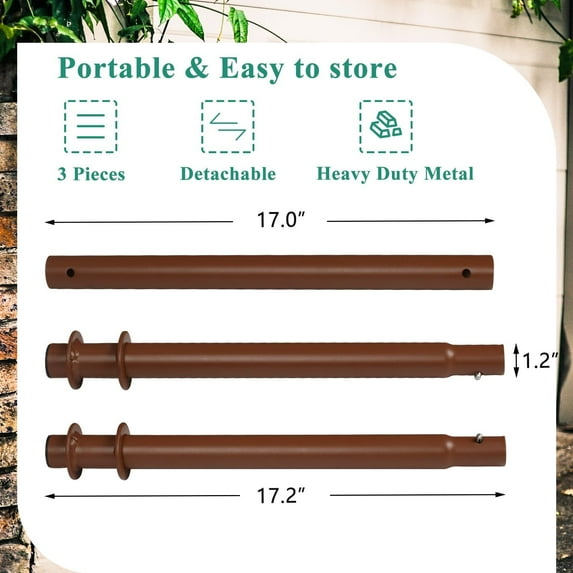 Upgraded Caribbean Hammock Chair with Detachable Metal Bar, Large ...