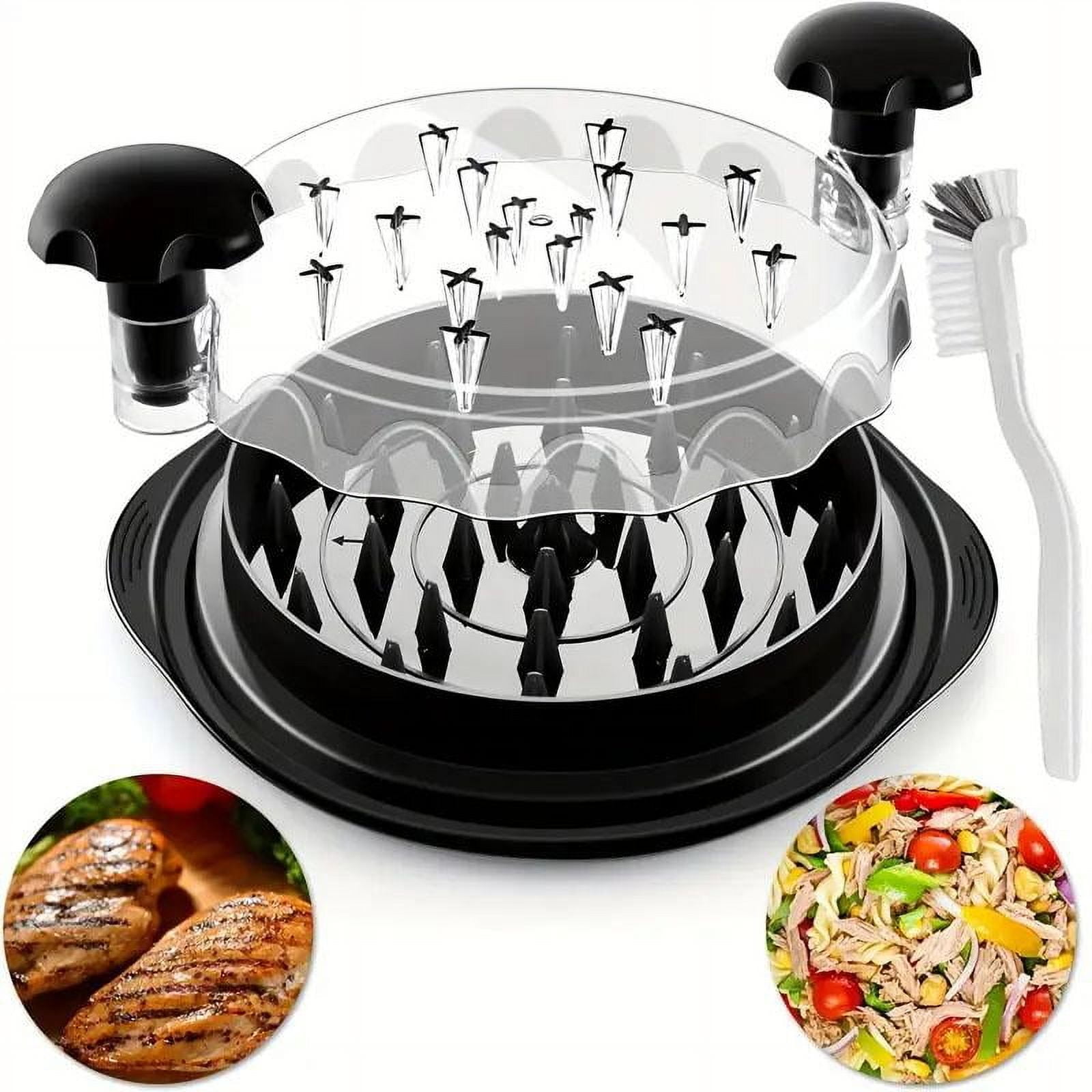 Upgraded Chicken Shredder Tool Twist, Visible Meat Shredder Machine for ...