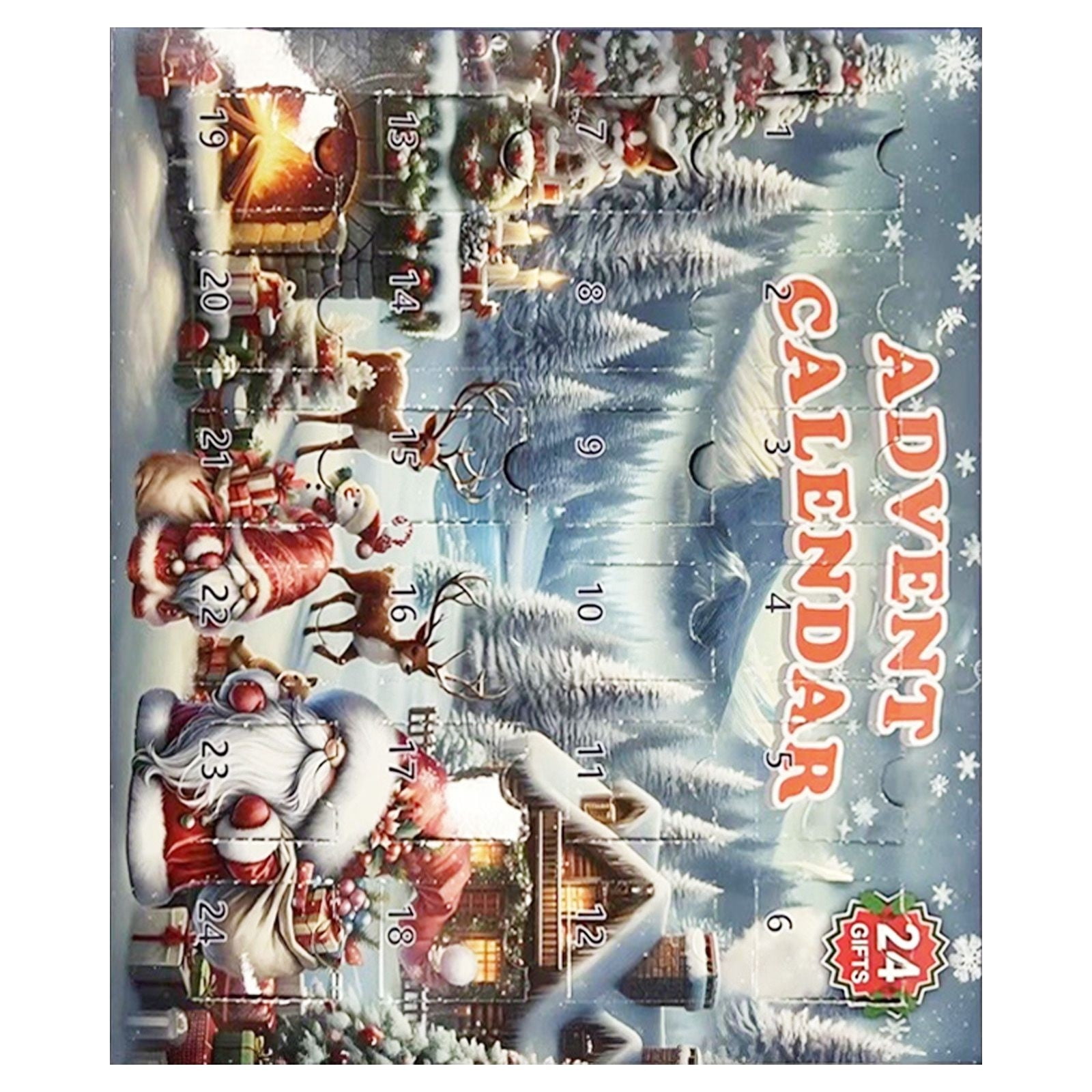 Upgraded Christmas Countdown Box 24 Unique Christmas Box Ornaments ...