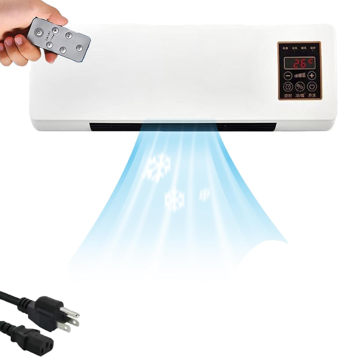 Upgraded Climafy Air Conditioner,2 in 1 Portable Air Conditioning Split ...