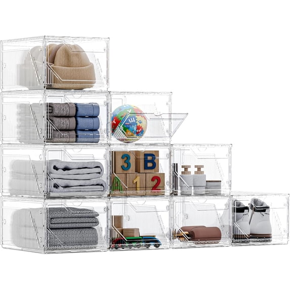 Upgraded Closet Organizers and Storage with Magnetic Door, New ...