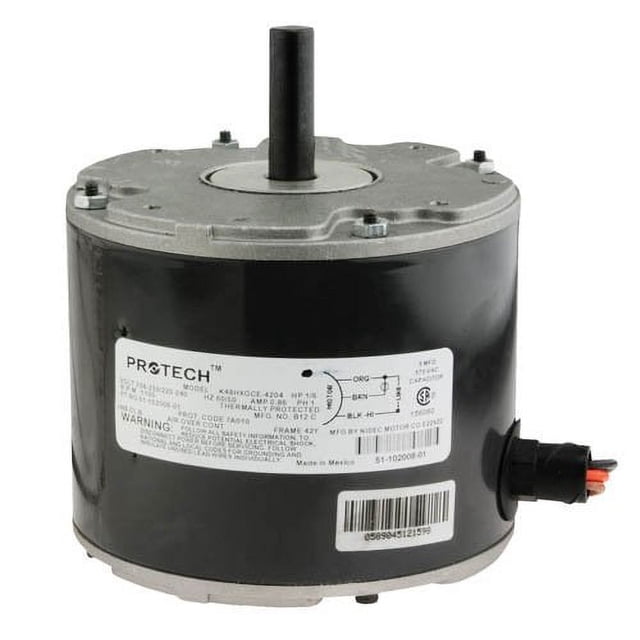 - Upgraded Condenser Fan Motor 1/6 208-230 Volts 1100 RPM - Walmart.com