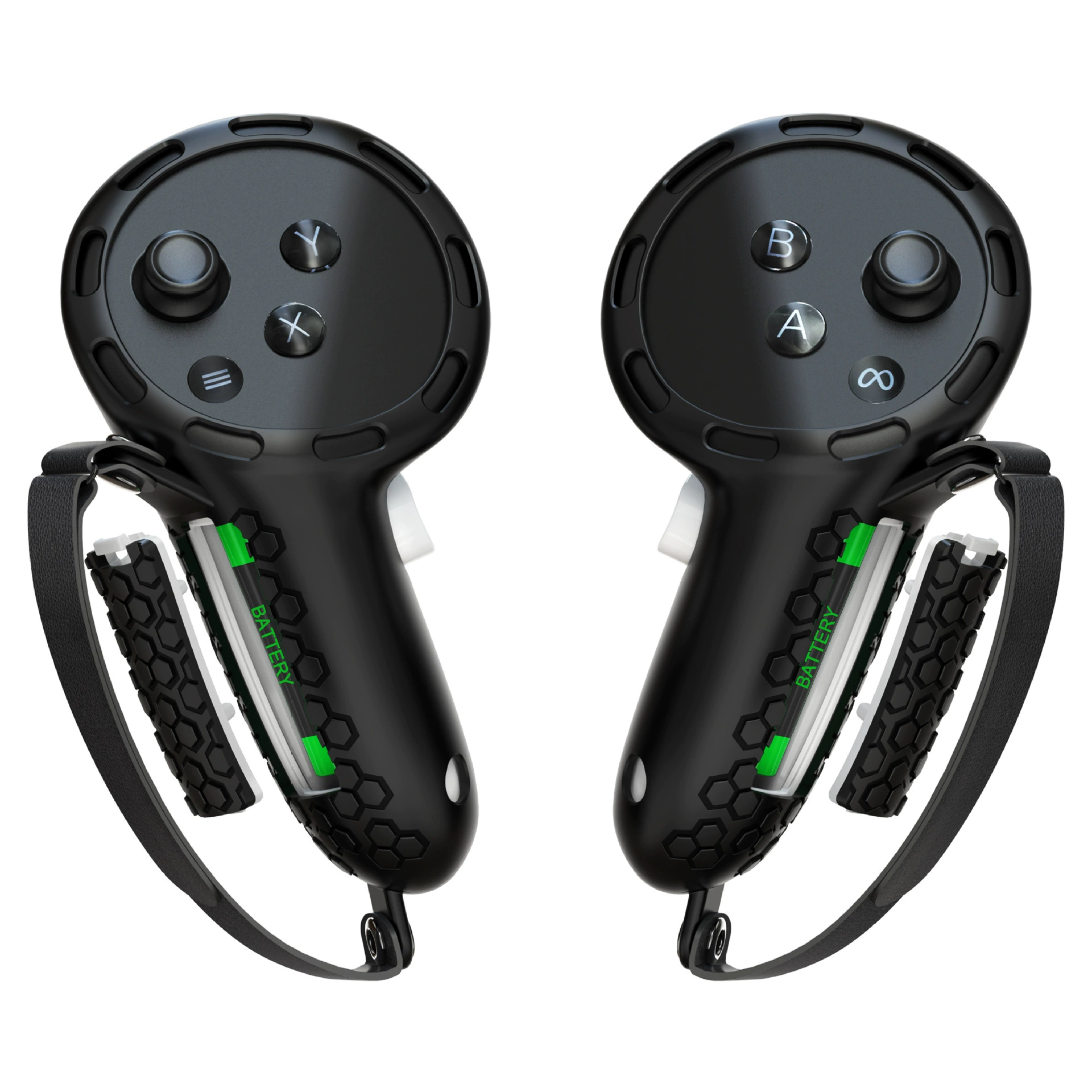 Upgraded Controller Grips Cover Compatible with Meta Quest 3S/Quest 3 ...