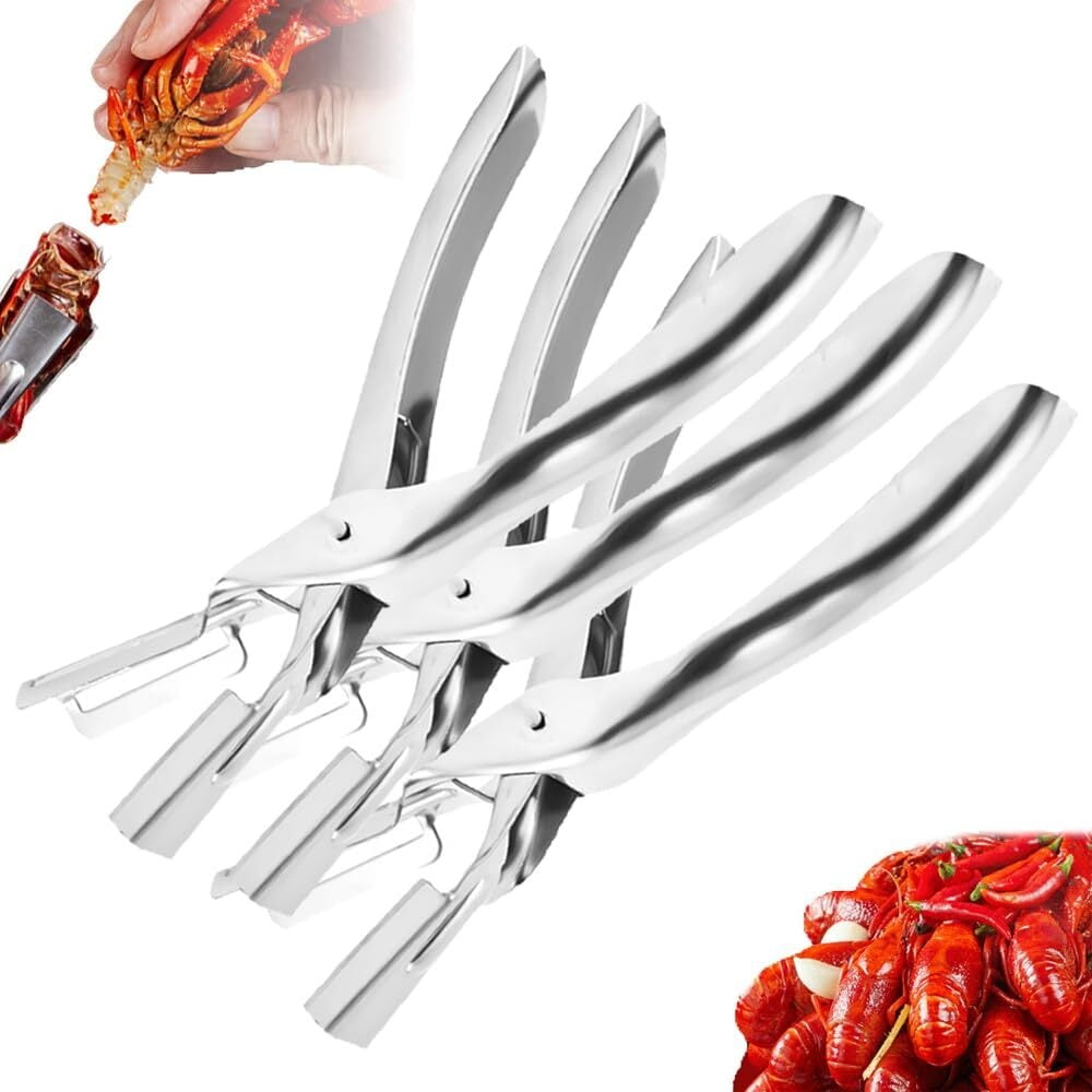 Upgraded Crawfish Sheller Tool, New Stainless Steel Crawfish Peeler ...