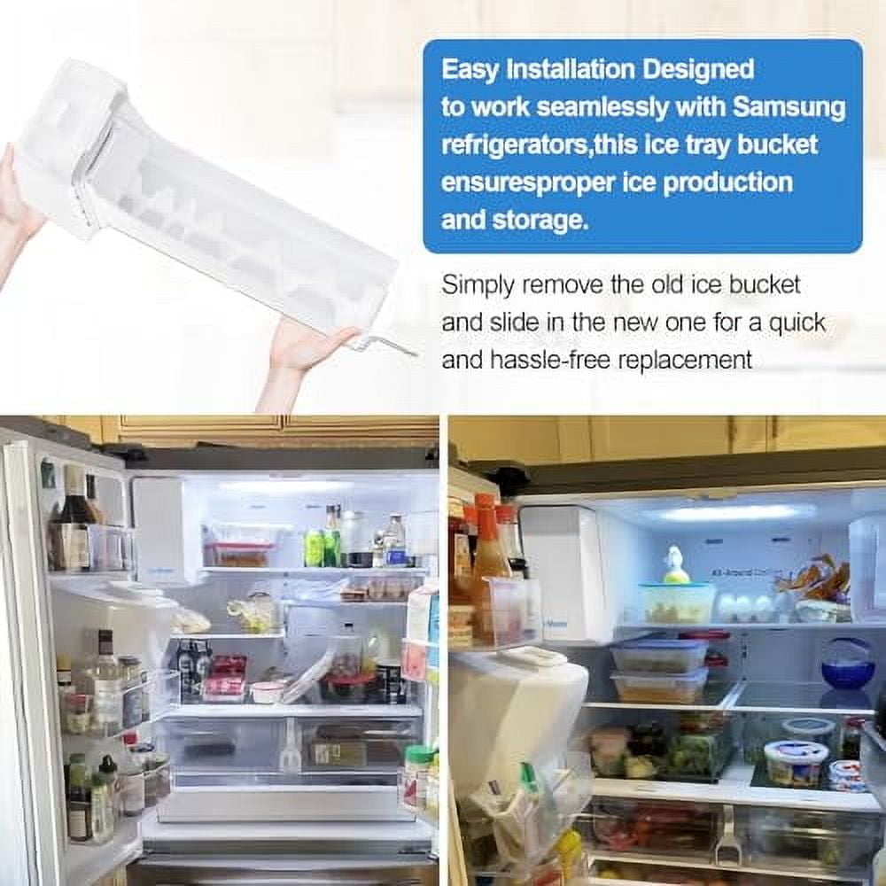 Upgraded DA97-14474C DA97-14474A Refrigerator Ice Bucket Compatible ...