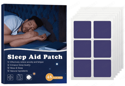 Upgraded Deep Sleep Patches for Adults Extra Strength，48 Pack All Natural Deep, Easy-to-Apply ...