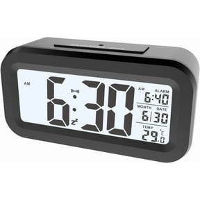 iTOMA Alarm Clock Radio with Bluetooth Dual Alarm Nightlight Dimmable ...