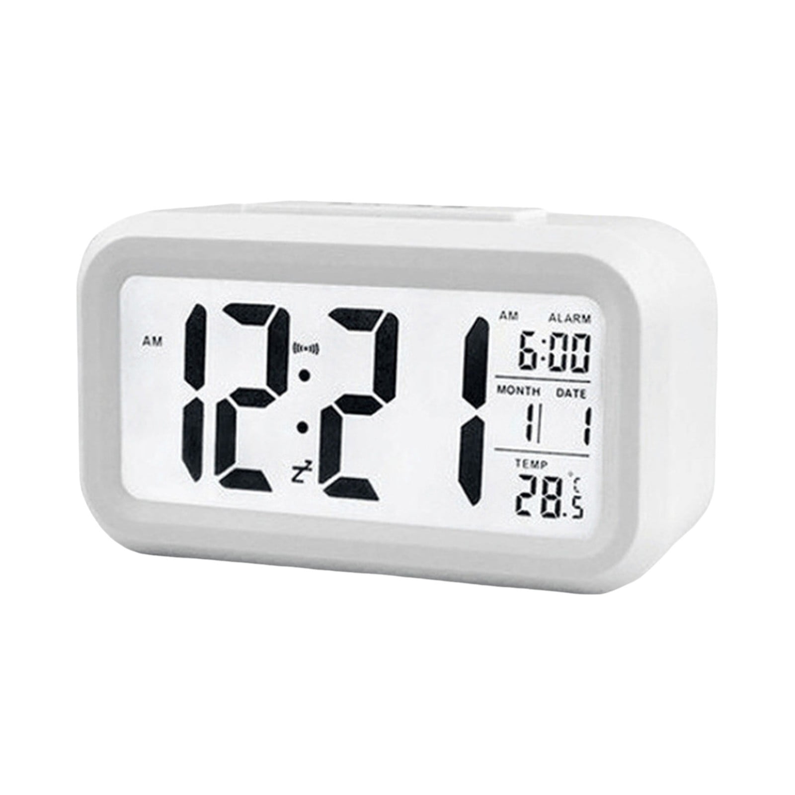 Upgraded Digital Alarm Clock with Large Display Temperature Reading ...
