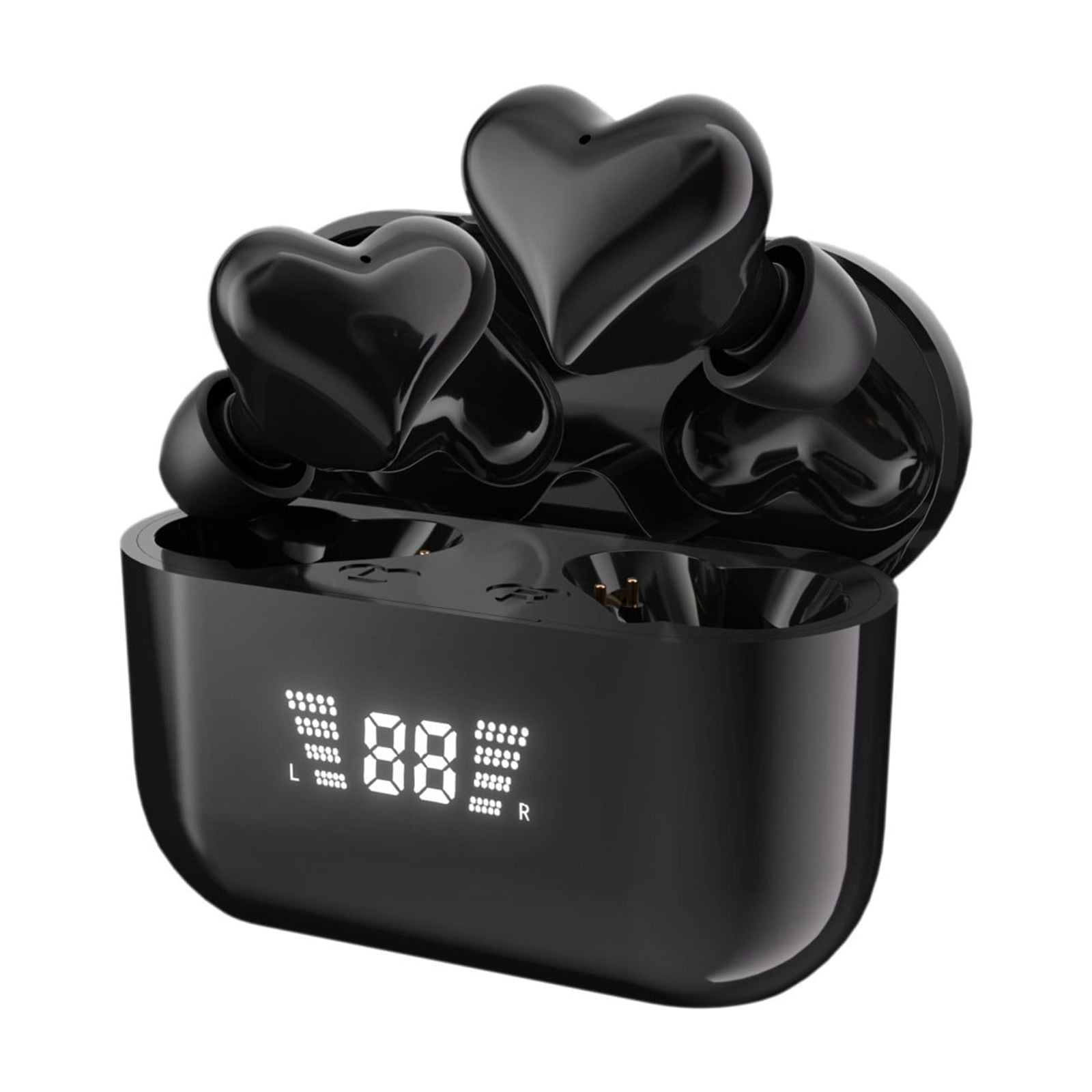 Upgraded Digital Heart-shaped Bluetooth Headset - Walmart.com