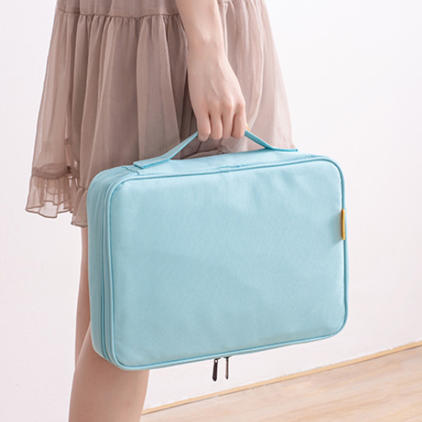 Upgraded Document Organizer Bag, Waterproof Portable File Organizer ...