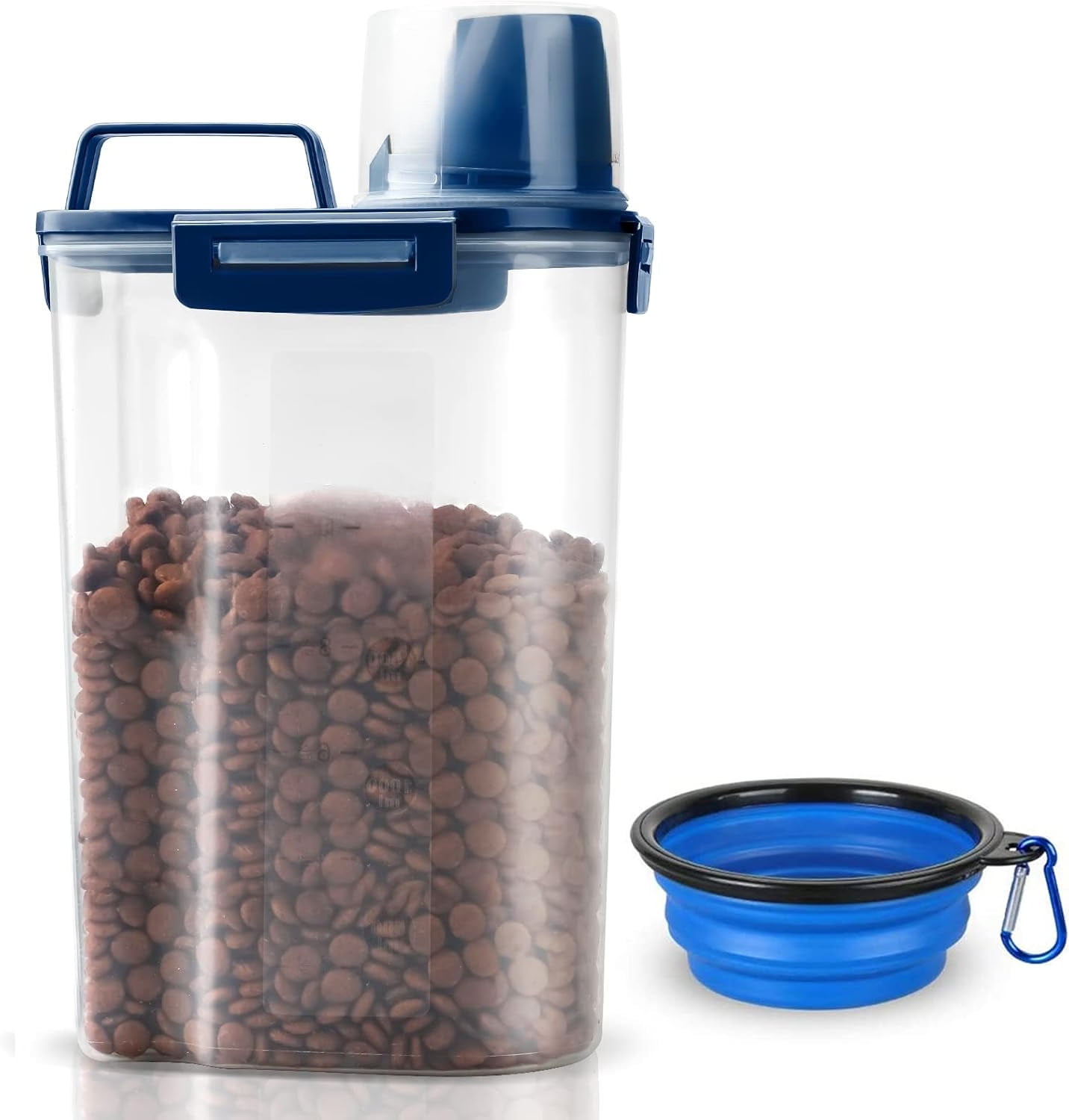 Upgraded Dog Food Storage Container Small, Cat Food Container Airtight ...