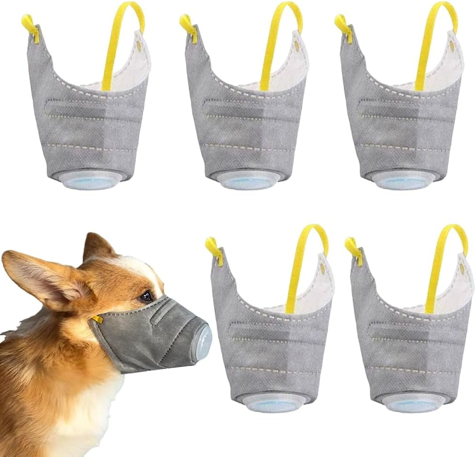 Upgraded Dog Respirator Mask, Dog Mask, Adjustable Dog Respirator ...