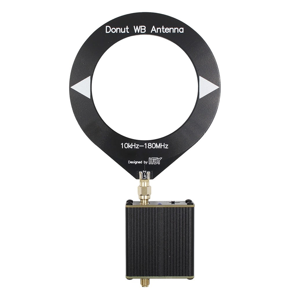 Upgraded Donut Antenna for 10kHz-180MHz with Low Impedance Converter ...