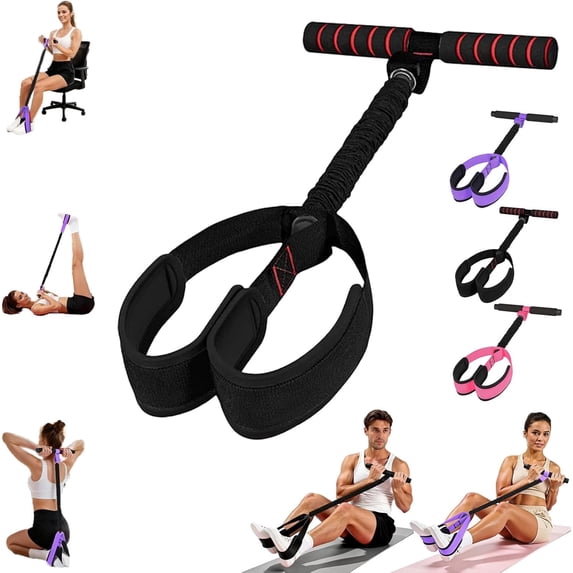 Upgraded Durable Pedal Resistance Band with Handle, Thickened Latex ...