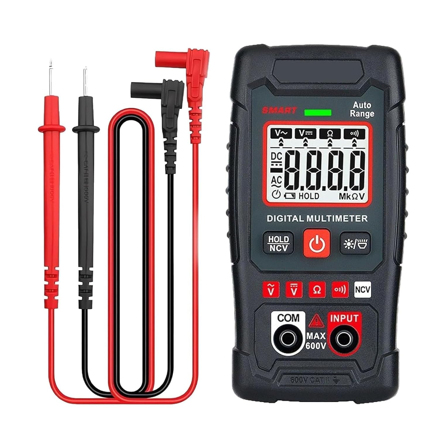 Upgraded EBTN LCD Multimeter, Easy to Read and Measure, Digital ...