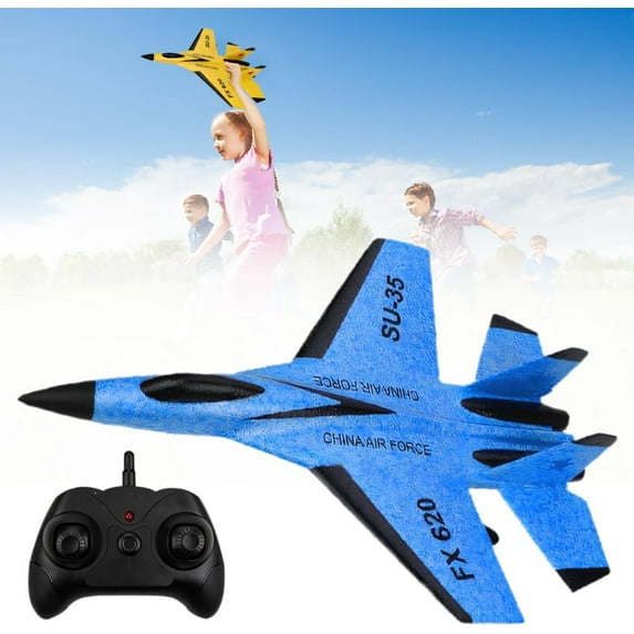 Upgraded Easy-Control Aircraft for Kids, Lightweight Foam Fighter with ...