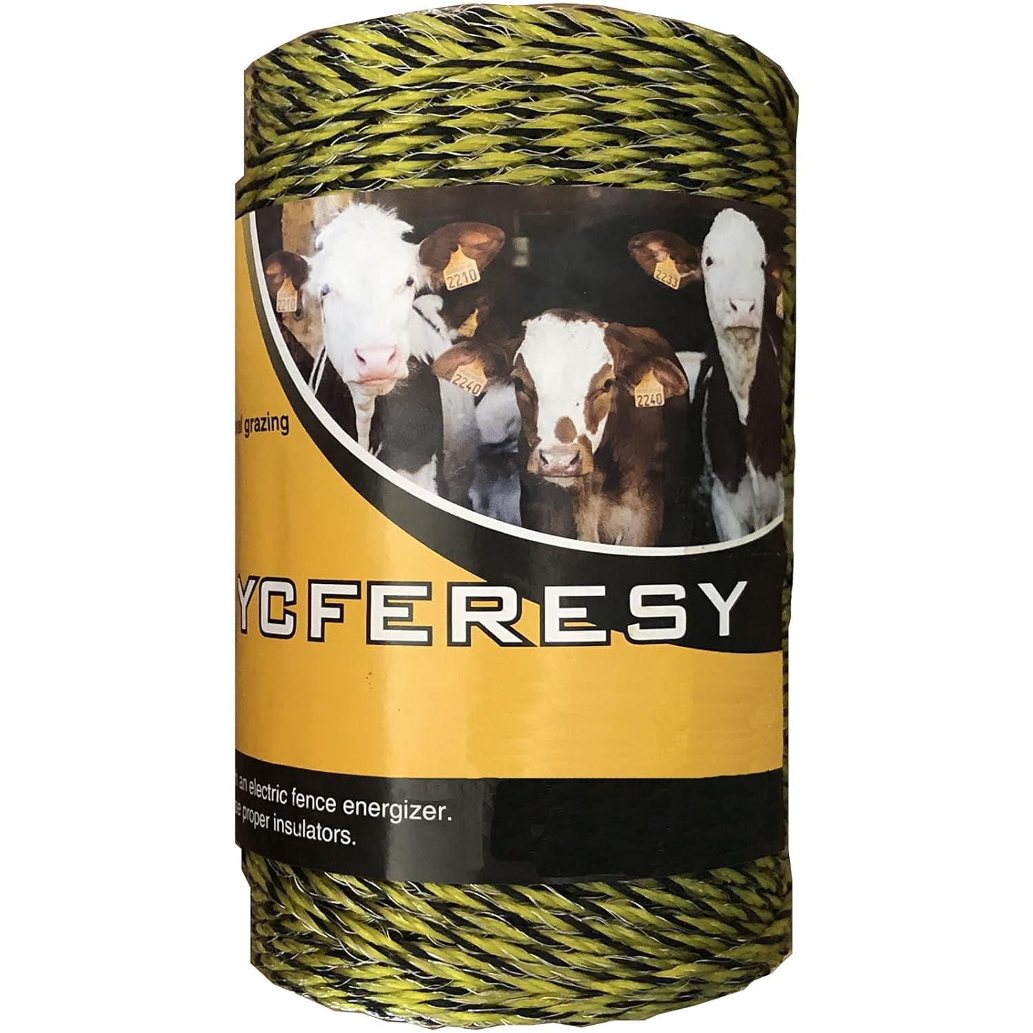 Upgraded Electric Fence Polywire 3366 Feet 1026 Meters, 6 Stainless ...