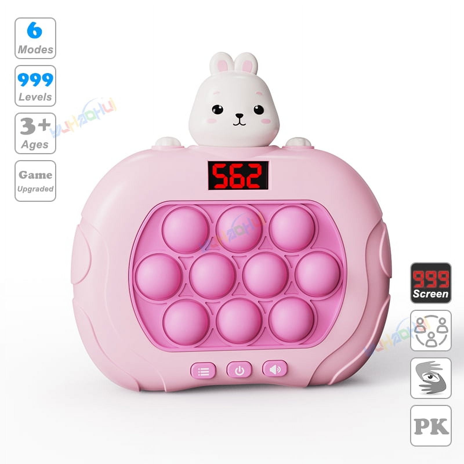 Upgraded Electronic Pop Push Quick Push Game Console with LED Display ...