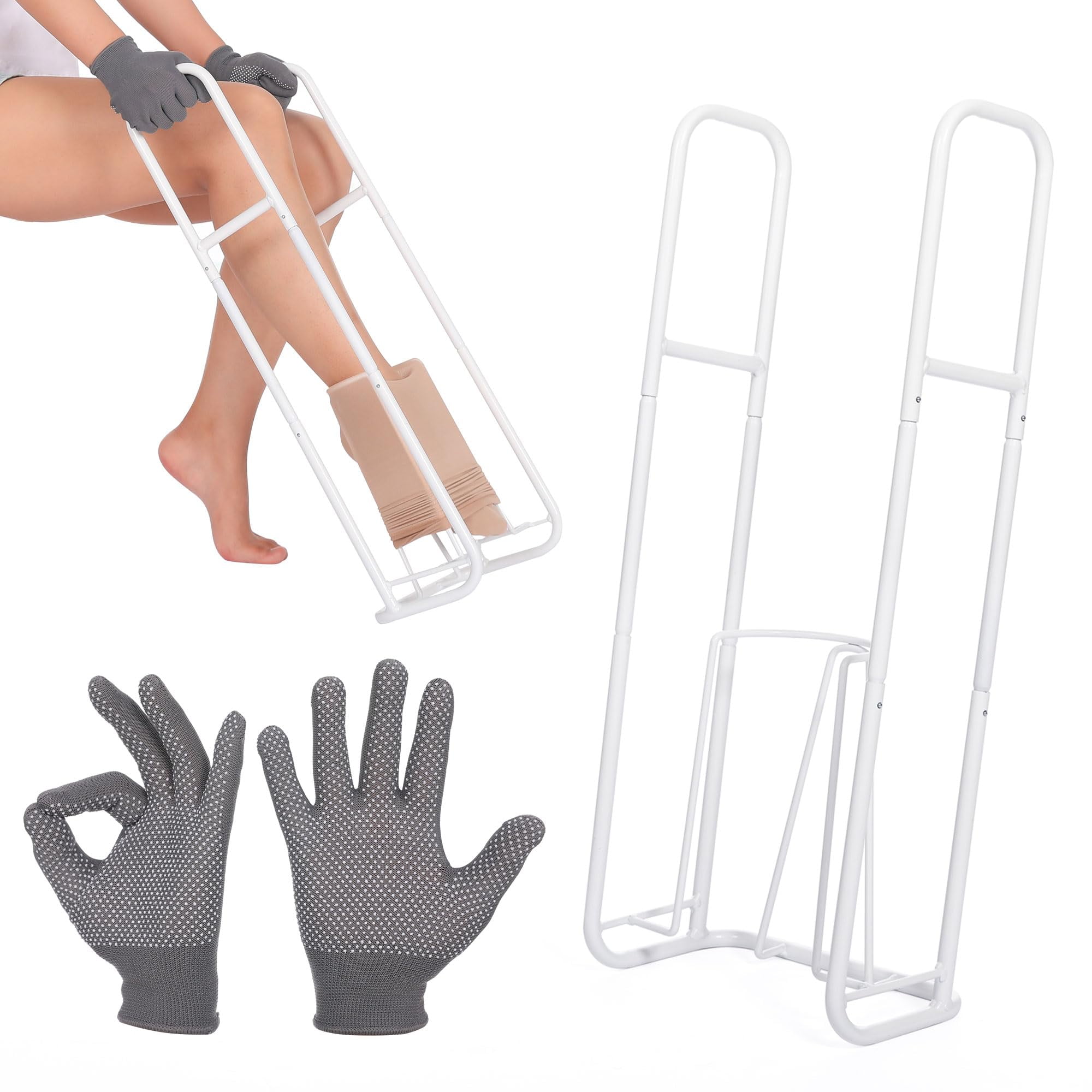 Upgraded Extra-Large Compression Sock Aid Device - Sock Aids for ...