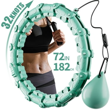 Weighted Hula Hoop for Adults Weight Loss,Detachable Section Soft ...