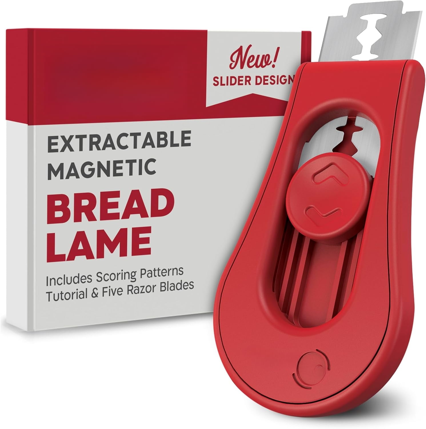 Upgraded Extractable & Magnetic Bread Lame Dough Scoring Tool ...