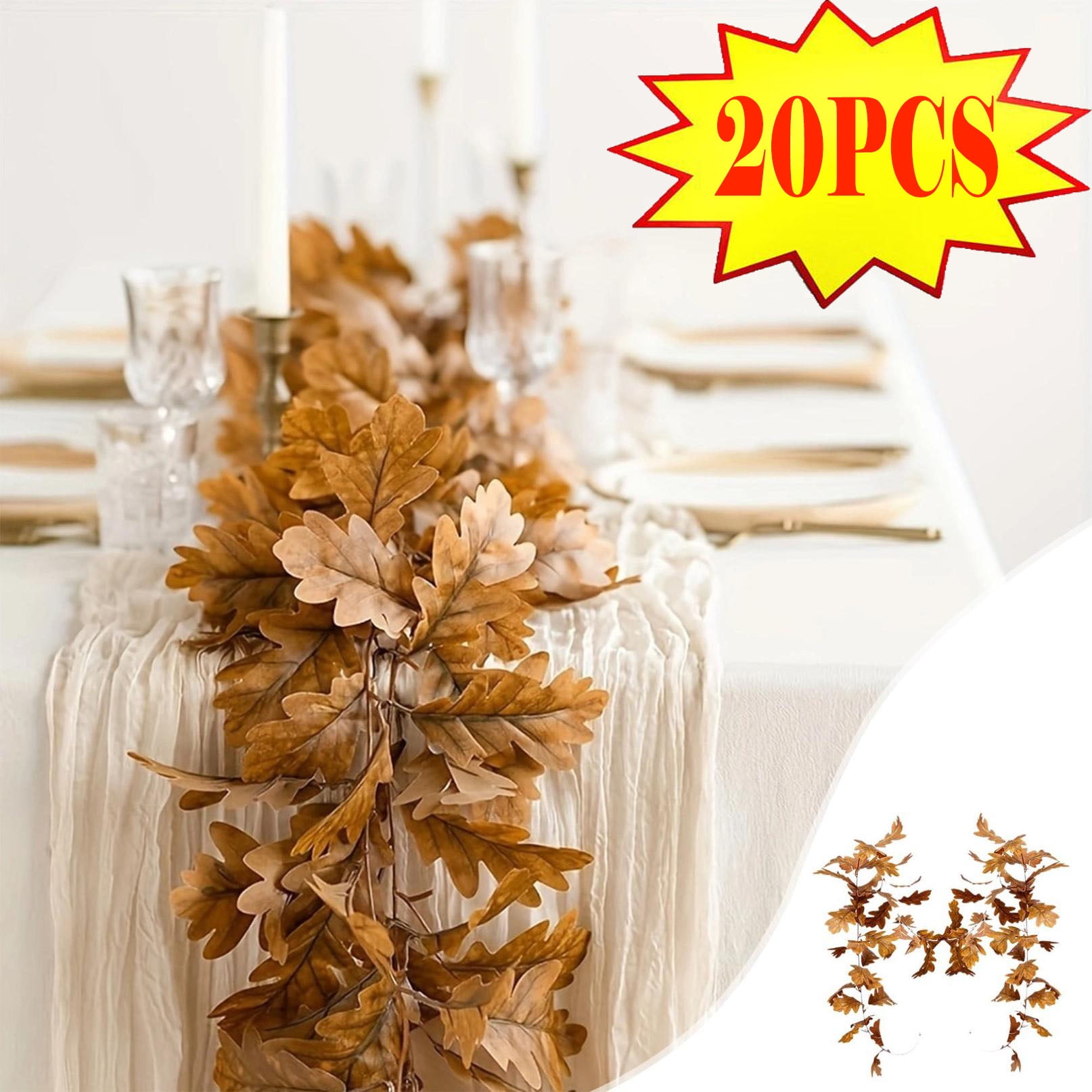 Upgraded Fall Hanging Garlands,Ideal Leaf Vine Decoration For Delicate ...
