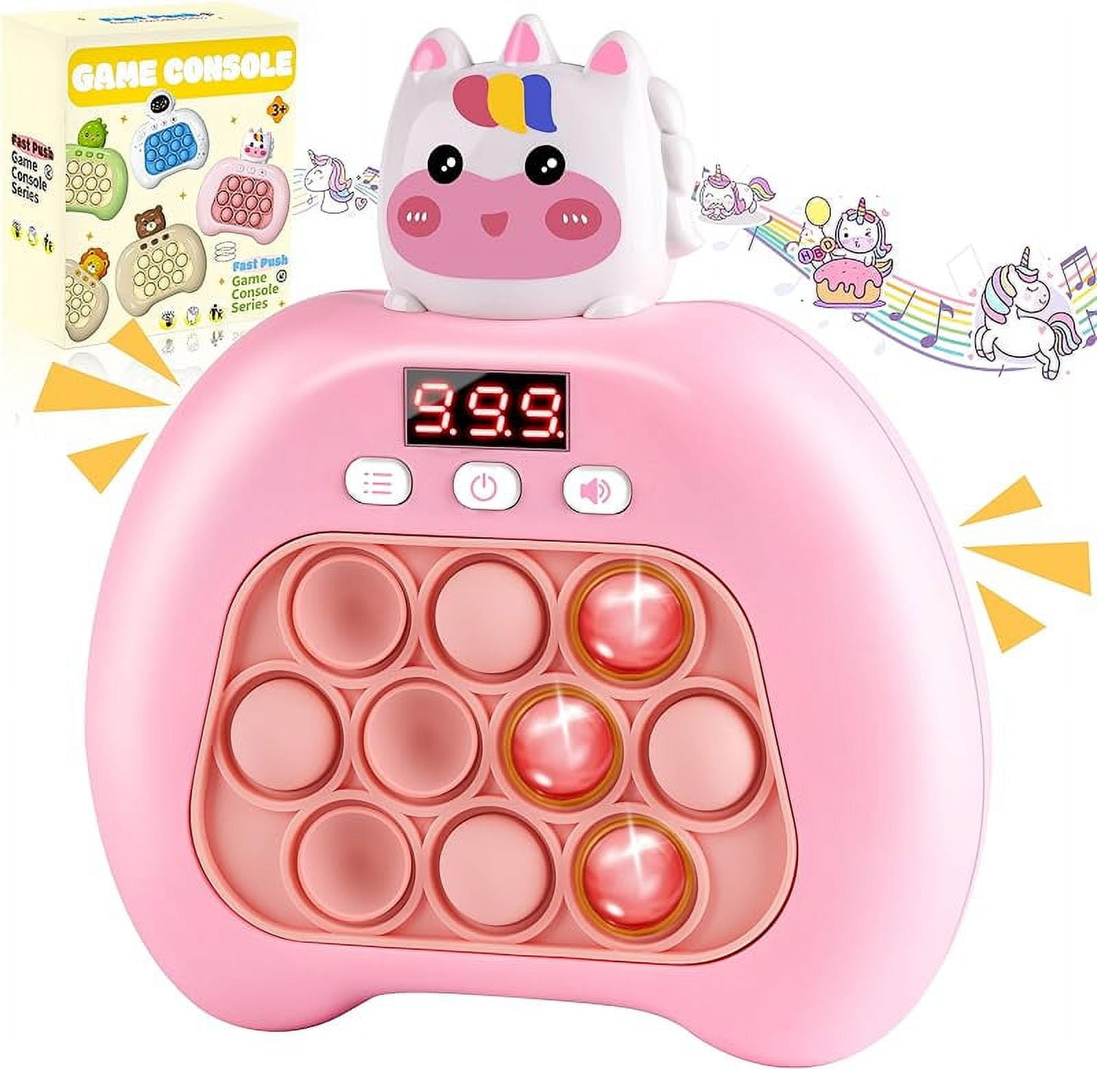 Upgraded Fast Push Game Pop Fidget Toys for Kids, Funny Toys with LED ...