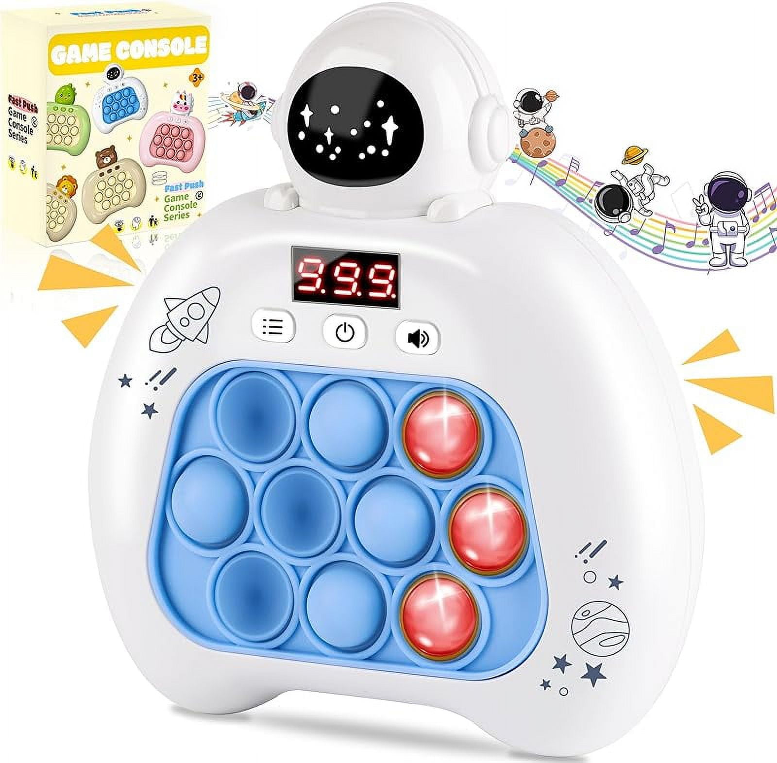 Upgraded Fast Push Game Pop Fidget Toys for Kids, Funny Toys with LED ...